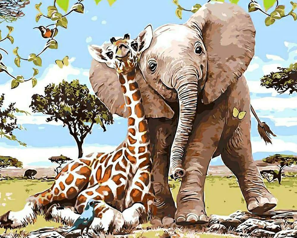 Animal Paint By Numbers – Diamondpaintingpro