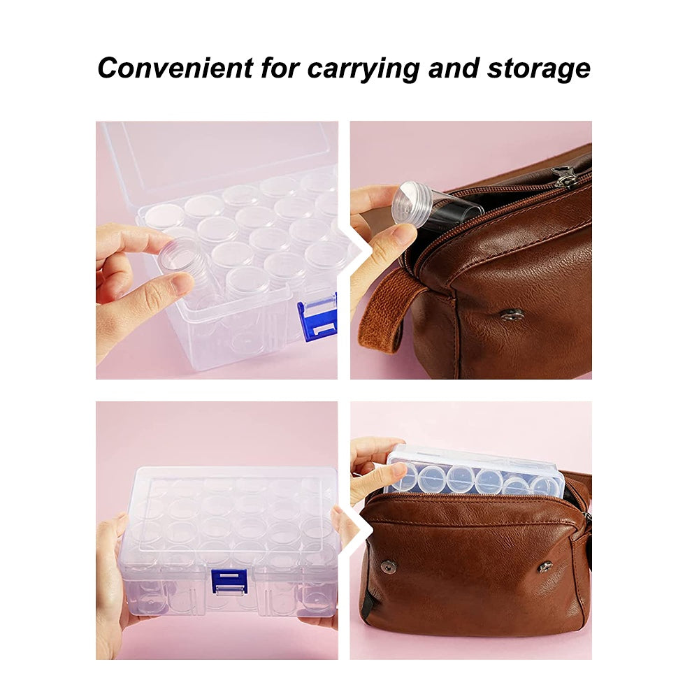 24/38 Slot Break-Apart Diamond Storage Box UPGRADED – Diamondpaintingpro