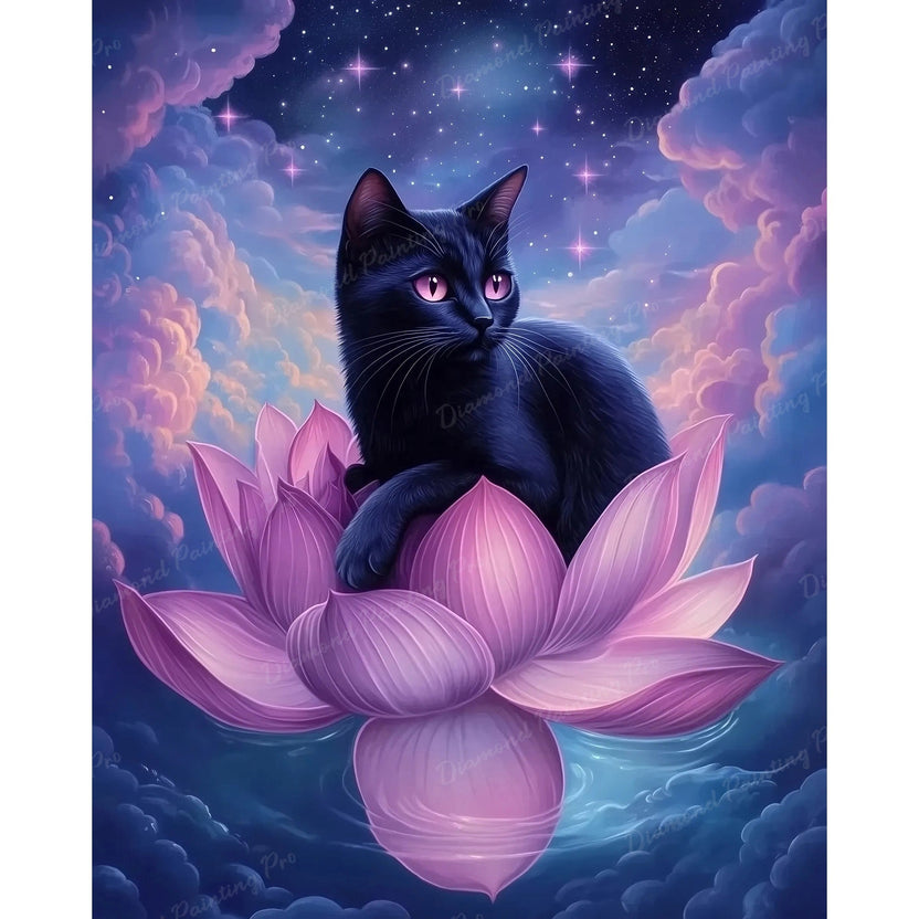 Lotus Tranquility | Diamond Painting Kits | Full Drill – Diamond ...