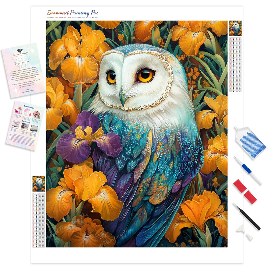 Owl Diamond Painting Kits | Full Drill Diamond Art – Diamond Painting Pro