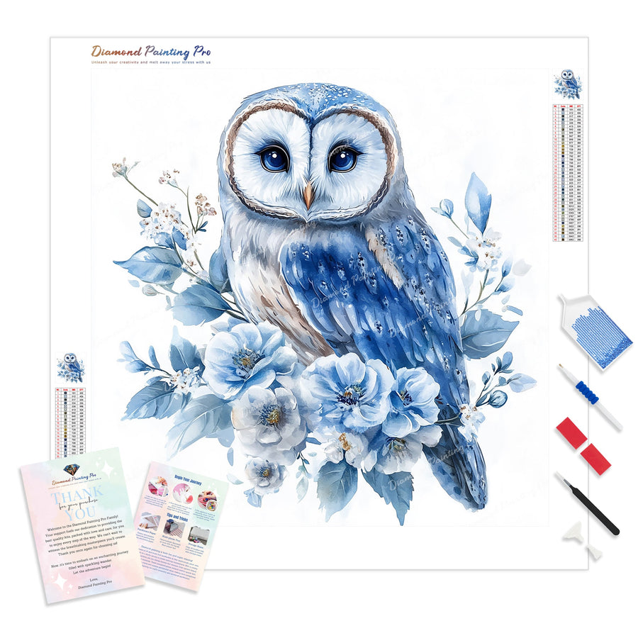 Owl Diamond Painting Kits | Full Drill Diamond Art – Diamond Painting Pro
