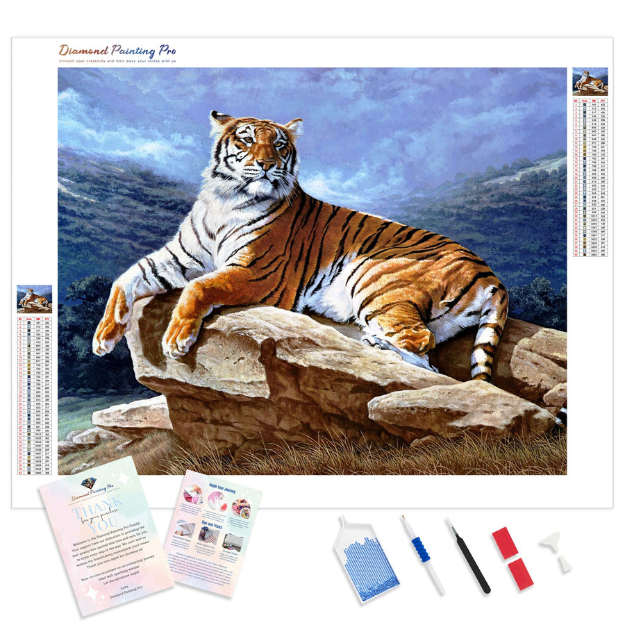Tiger Diamond Painting Kits | Full Drill Diamond Art – Diamondpaintingpro