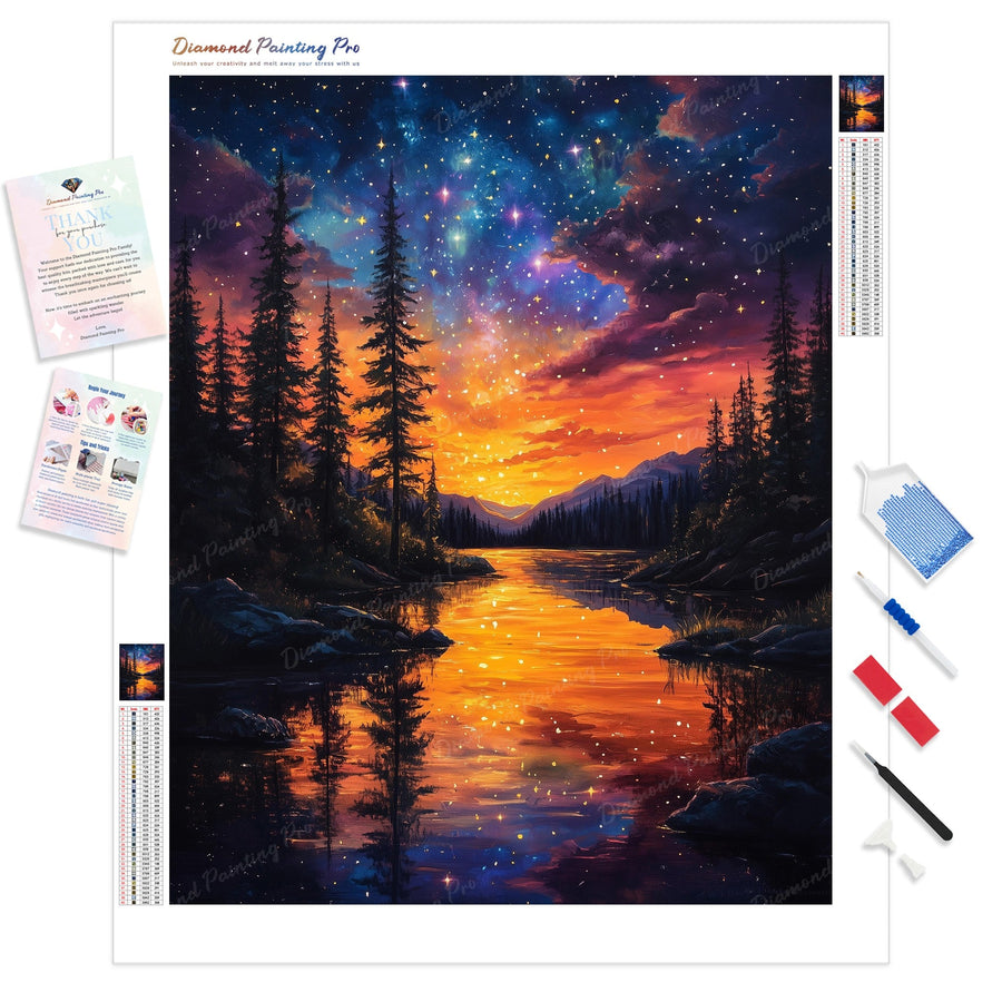 Sunset & Sunrise Diamond Painting Art Kits | Full Drill ...