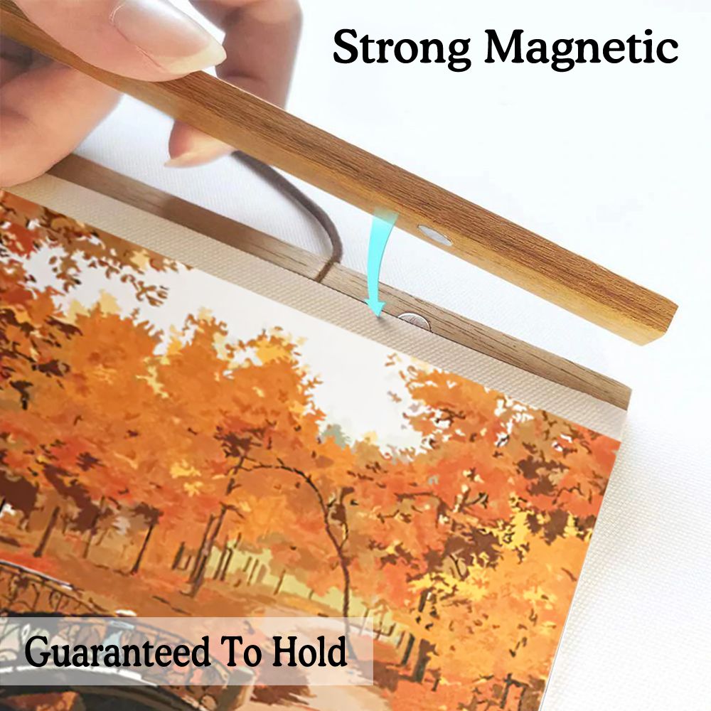 Wooden Magnetic Hanger Frame – Diamondpaintingpro