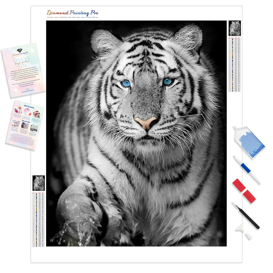 Tiger Diamond Painting Kits | Full Drill Diamond Art – Diamond Painting Pro