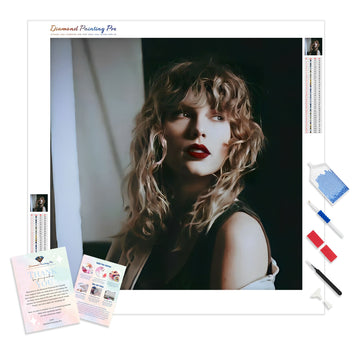 Taylor Swift Portrait | Diamond Painting Kits | Full Drill ...