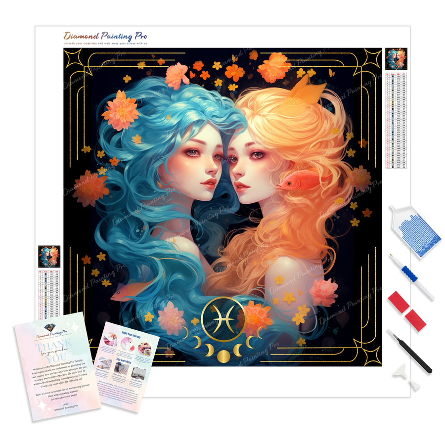 Zodiac Diamond Painting Kits | Full Drill Diamond Art – Diamond ...