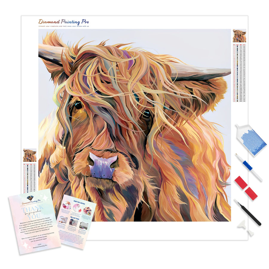 Cow Diamond Painting Kits | Full Drill Diamond Art – Diamondpaintingpro
