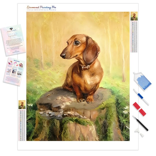 Dogs & Puppies Diamond Painting Art Kits | Full Drill – Diamondpaintingpro