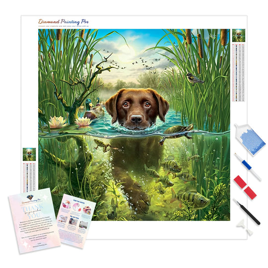 Dogs & Puppies Diamond Painting Art Kits | Full Drill – Diamondpaintingpro