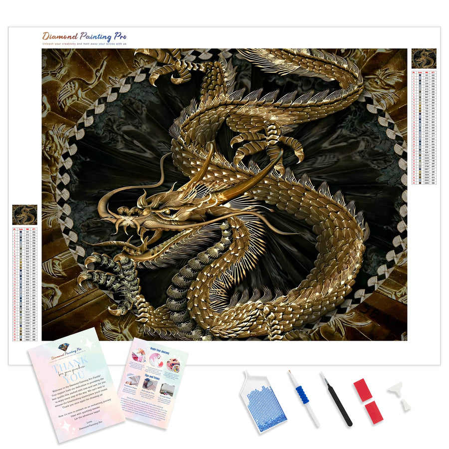 Dragons Diamond Painting Kits | Full Drill Diamond Art – Diamondpaintingpro