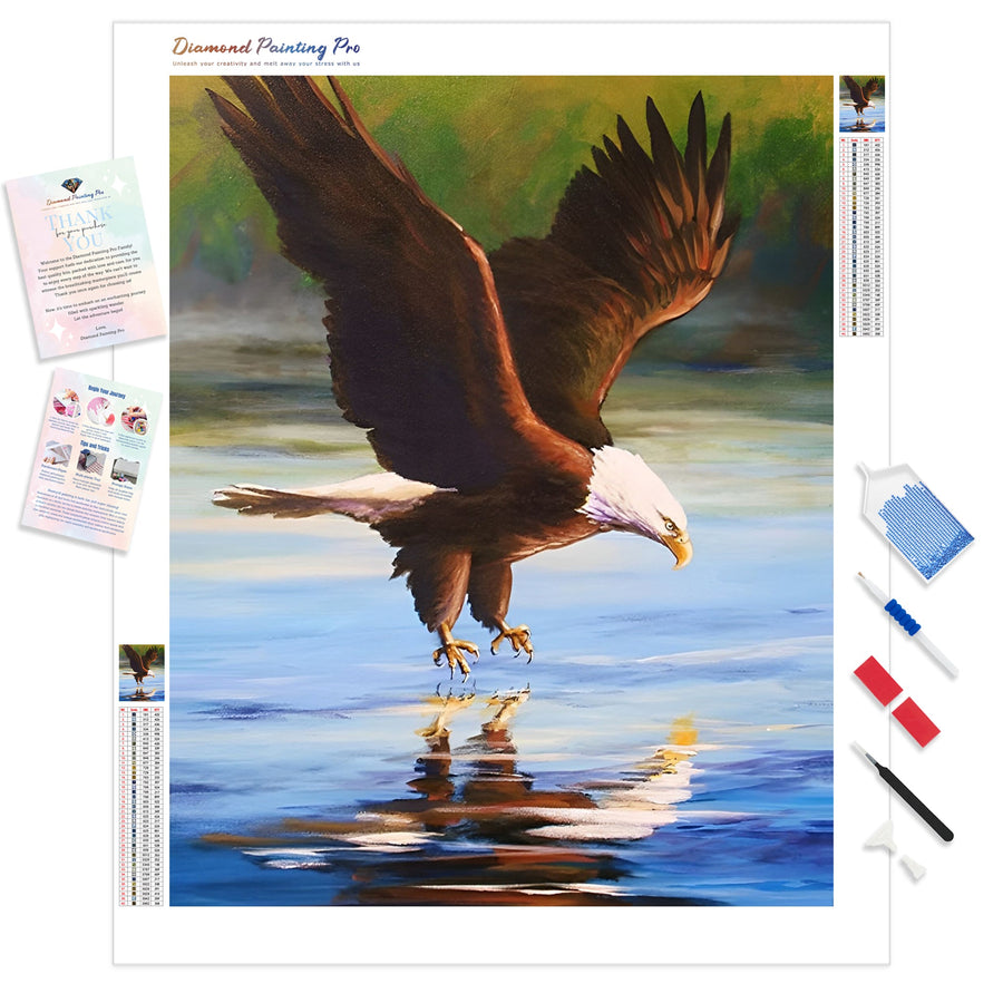 Eagle Diamond Painting Kits | Full Drill Diamond Art – Diamondpaintingpro