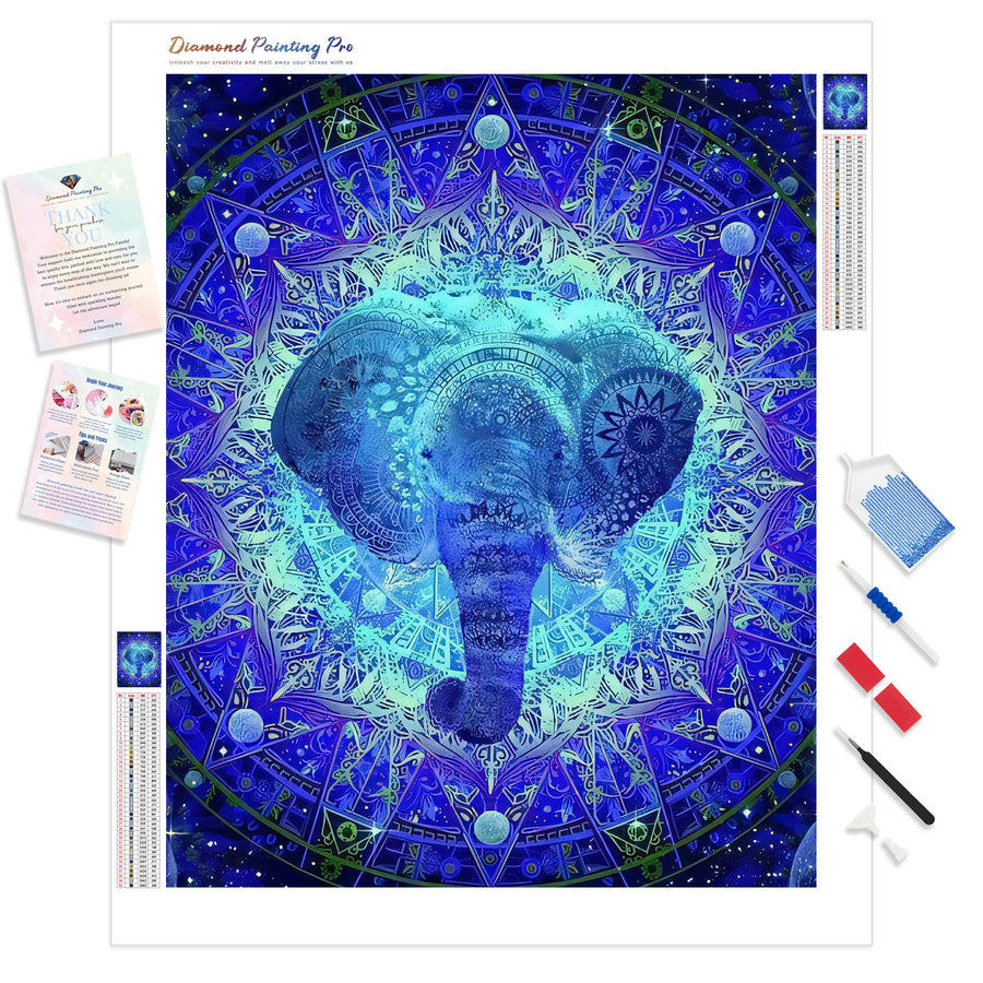 Elephant Diamond Painting Kits | Full Drill Diamond Art ...