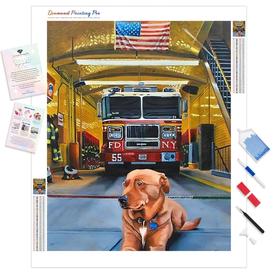 Firefighters Diamond Painting Kits | Full Drill Diamond Art ...