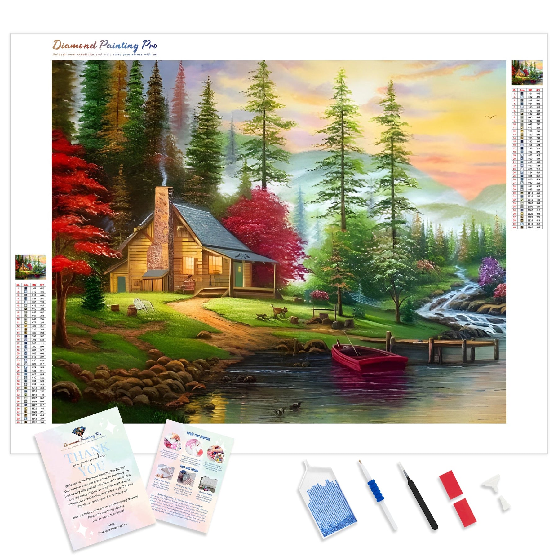Landscape Diamond Painting | Full Drill – Diamondpaintingpro