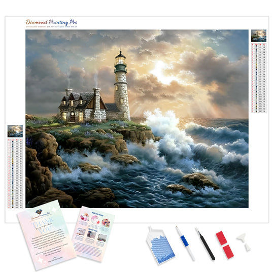 Lighthouse Diamond Painting Kits | Full Drill Diamond Art ...
