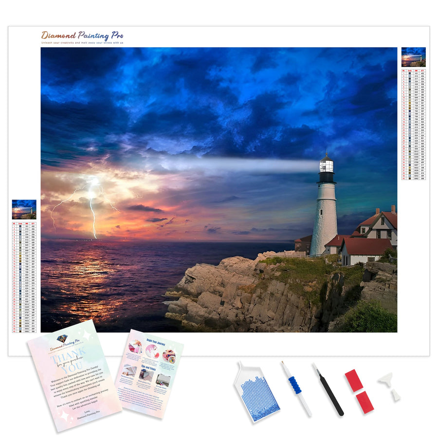 Lighthouse Diamond Painting Kits | Full Drill Diamond Art ...
