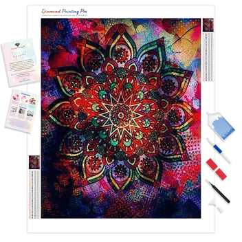 Mandalas Galaxy Diamond Painting | Full Drill Diamond Art ...