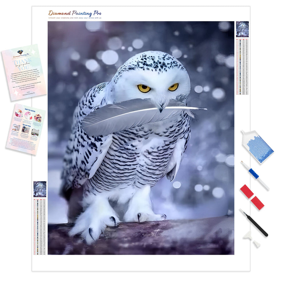 Owl Diamond Painting Kits | Full Drill Diamond Art – Diamond Painting Pro