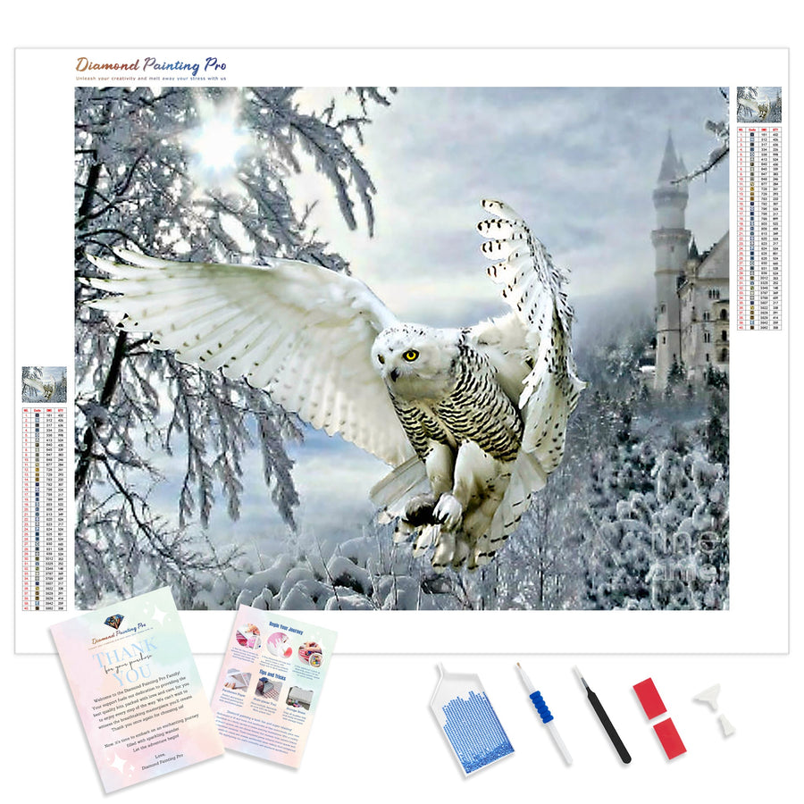 Owl Diamond Painting Kits | Full Drill Diamond Art – Diamond Painting Pro