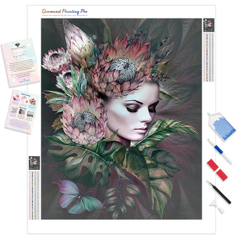 Fairy Portrait Diamond Painting | Full Drill Diamond Art ...