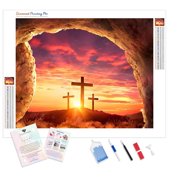 Religious & Spiritual Diamond Painting Art Kits | Full Drill – Diamond ...