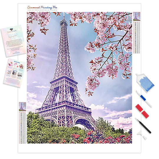 Paris Diamond Painting Kits | Full Drill Diamond Art – Diamond Painting Pro
