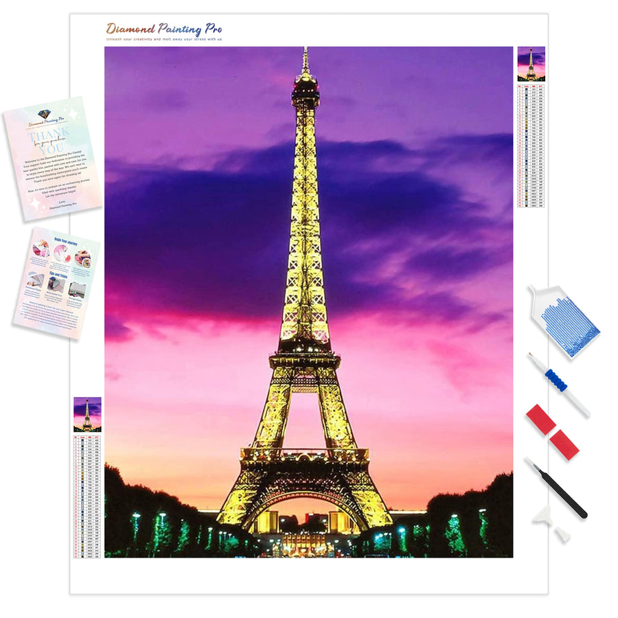 Paris Diamond Painting Kits | Full Drill Diamond Art – Diamond Painting Pro