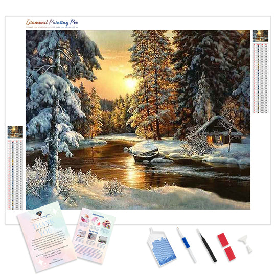 Winter & Snow Diamond Painting Art Kits | Full Drill – Diamondpaintingpro