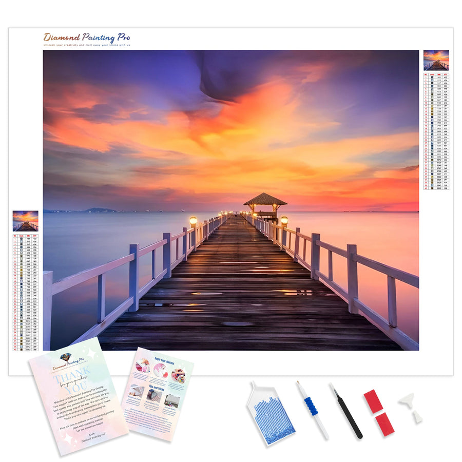 Sunset & Sunrise Diamond Painting Art Kits | Full Drill ...