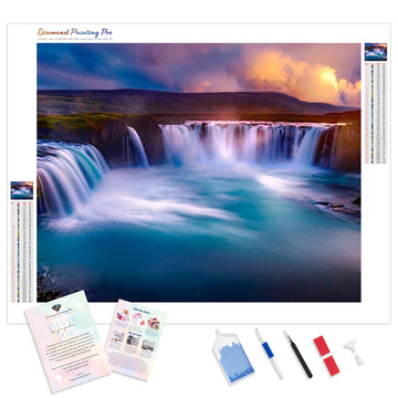 Waterfall Diamond Painting Kits | Full Drill Diamond Art ...