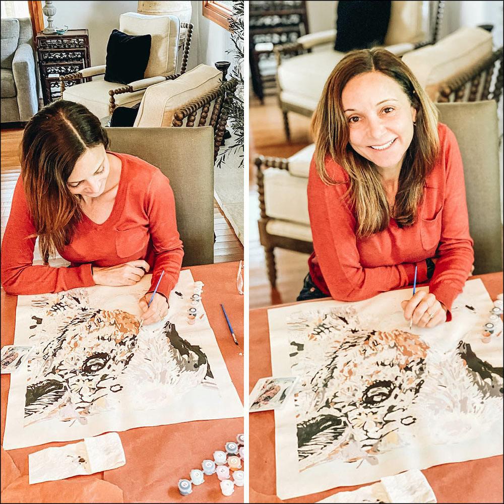 Photo custom paint by number kits | Personalized and customized paint ...